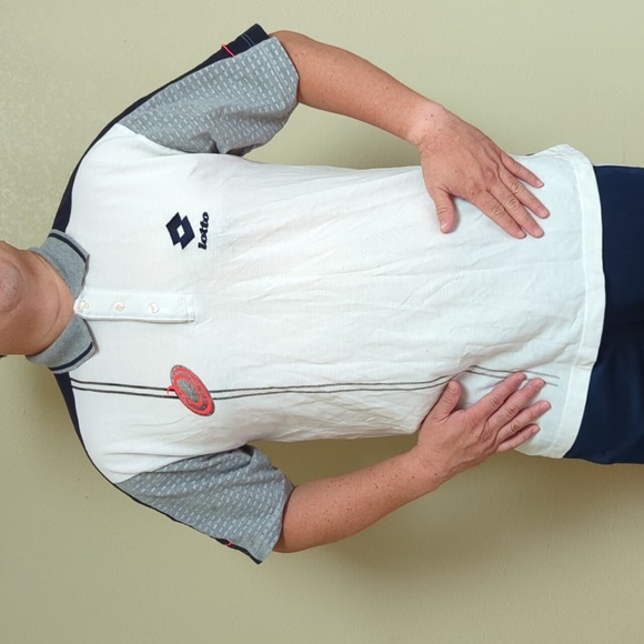 lotto | Shirts | Lotto For Boris Becker Retro Polo Tennis Shirt | Poshmark